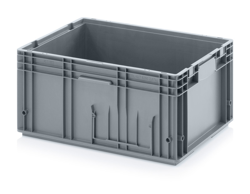 RL-KLT 6280-7001 láda 600x400x280 mm - Gitterbox, fém és műa